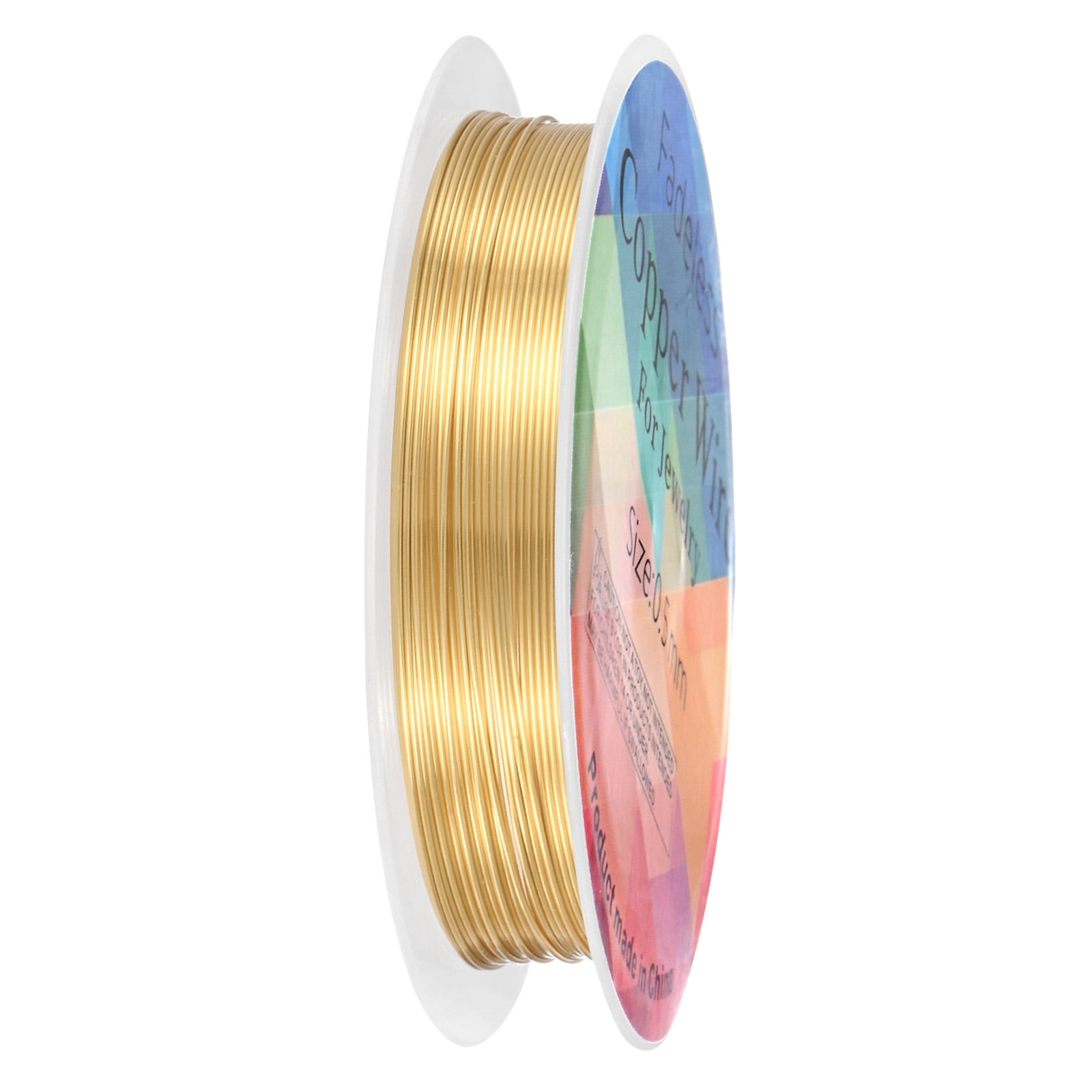 0.5 mm/24 Gauge Copper Wire for Jewelry Making, 20.3FT Copper Beading ...