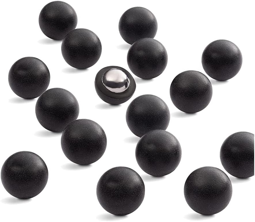 0.50 Cal Less Lethal High Impact Balls - Solid PVC/Steel Jaw Breaker ...