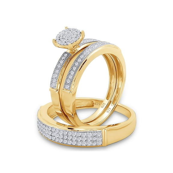 Crestin Jewel 2.1 Ct Brilliant Round Cut Diamond Ring - Lab-Created ...