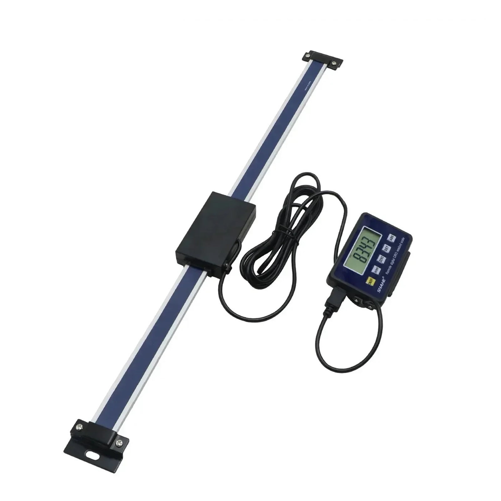 0-500mm Readout Digital Linear Scale With LCD Display Base External ...