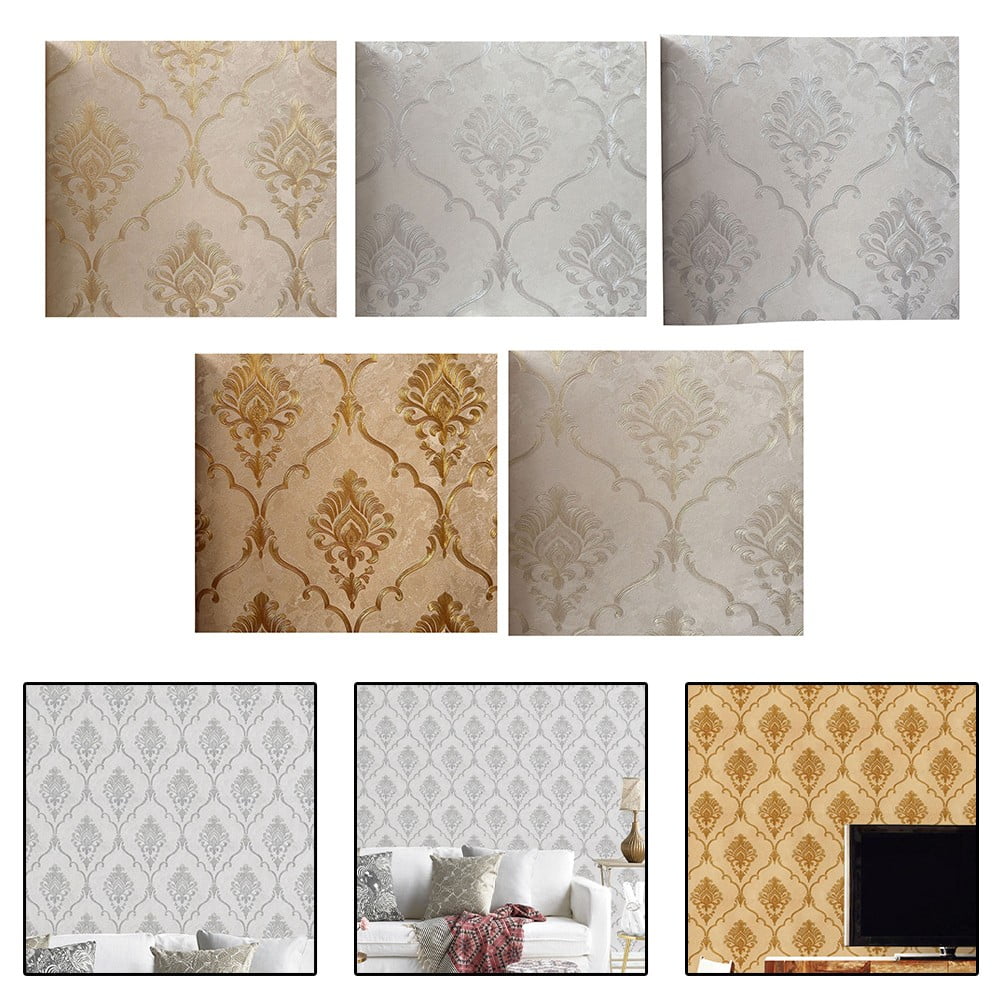 0.53*9.5M Classical Large Pattern Wallpaper 3D Wallpaper Luxurious ...