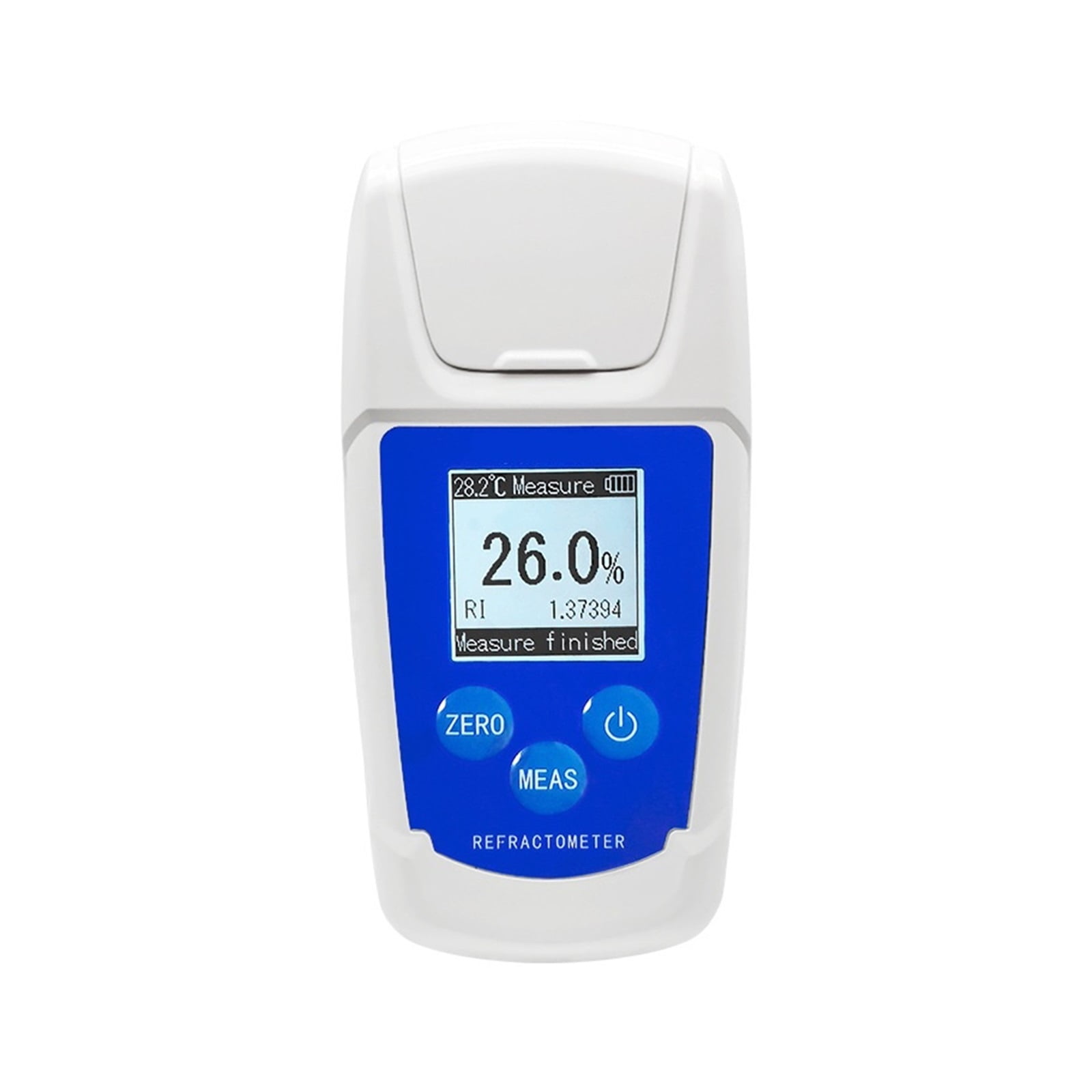 0-55% Digital Refractometer Meter Automatic Temperature Compensation ...