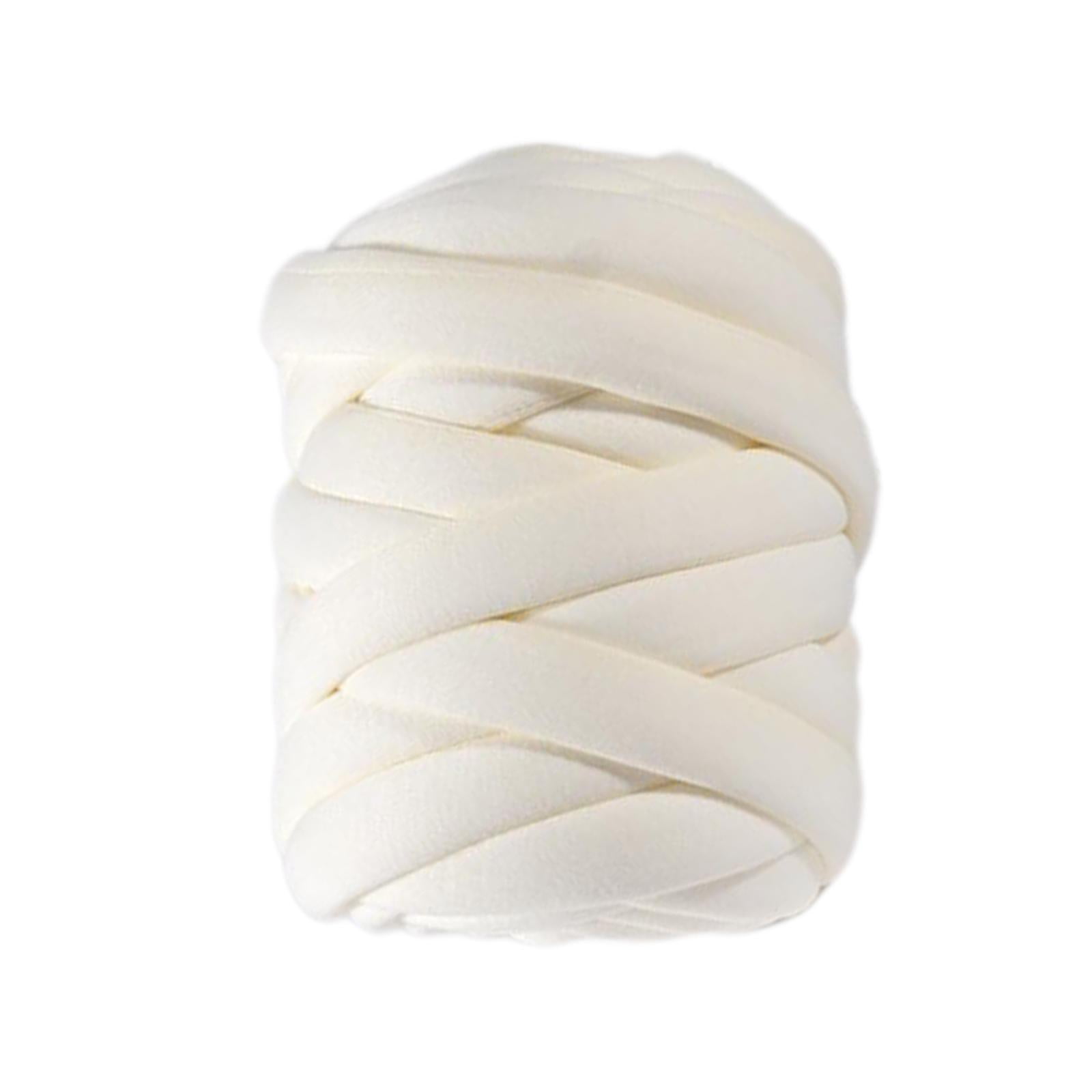 0.55lbs Chunky Yarn Bulky Yarn Thick Hand Knitting Tube Yarn Giant Yarn ...