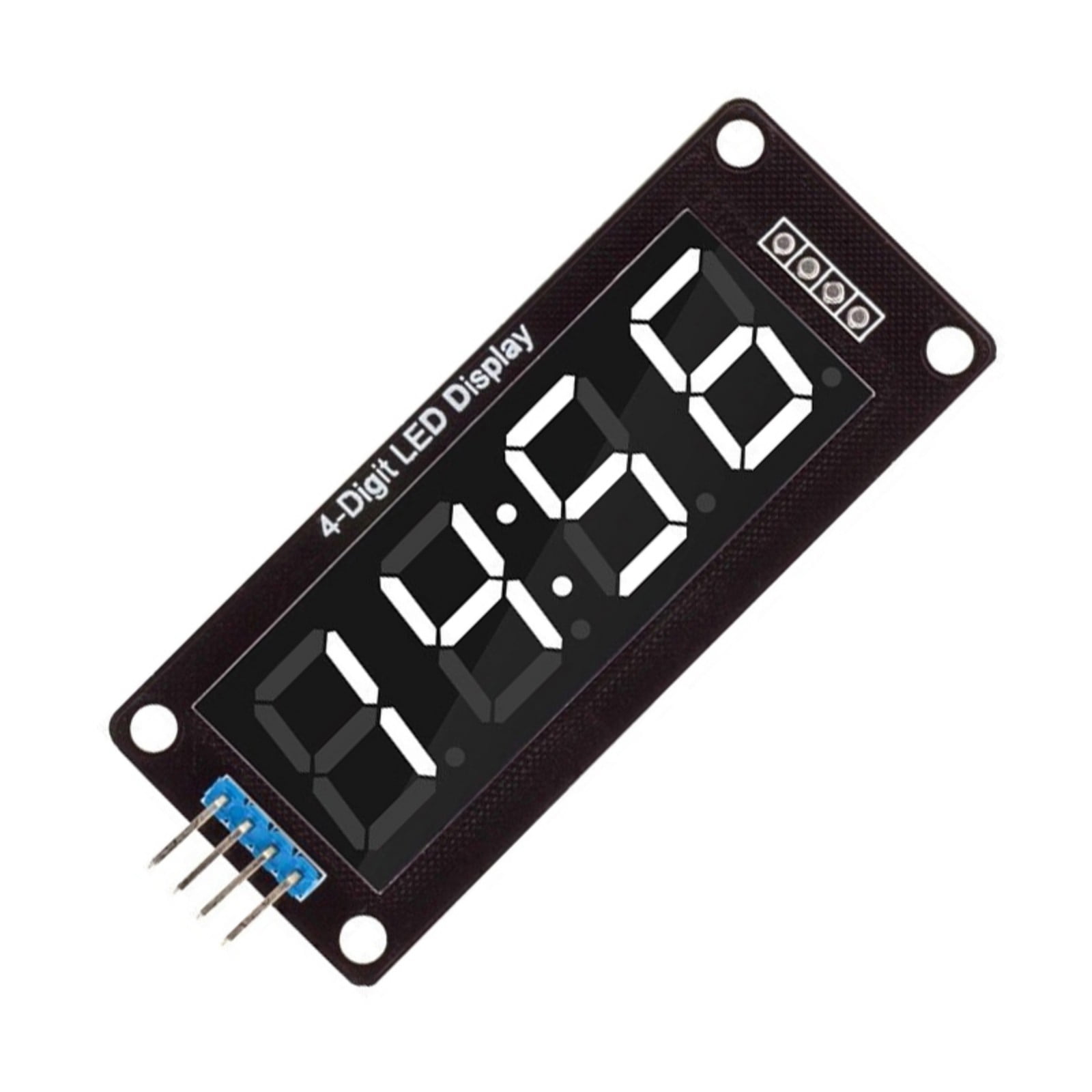 0.56" 4-Digit Seven-Segment LED Screen with SPI Interfaces, Anti ...