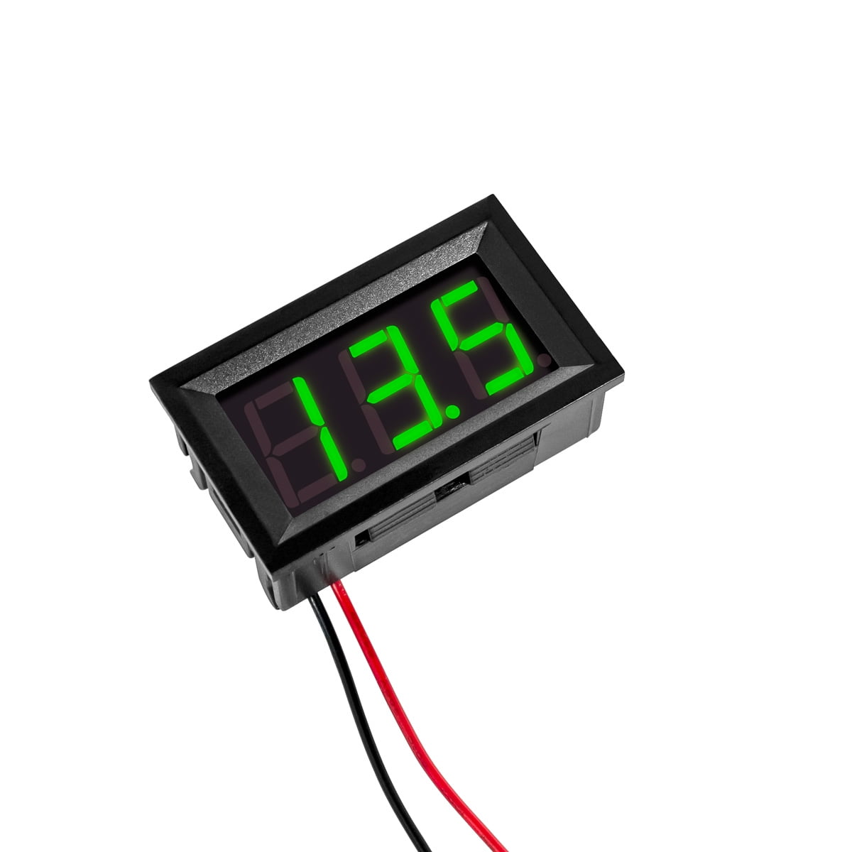 0.56'' Digital Voltmeter DC 3.5V to 30V Voltage Panel Meter Red/Blue ...