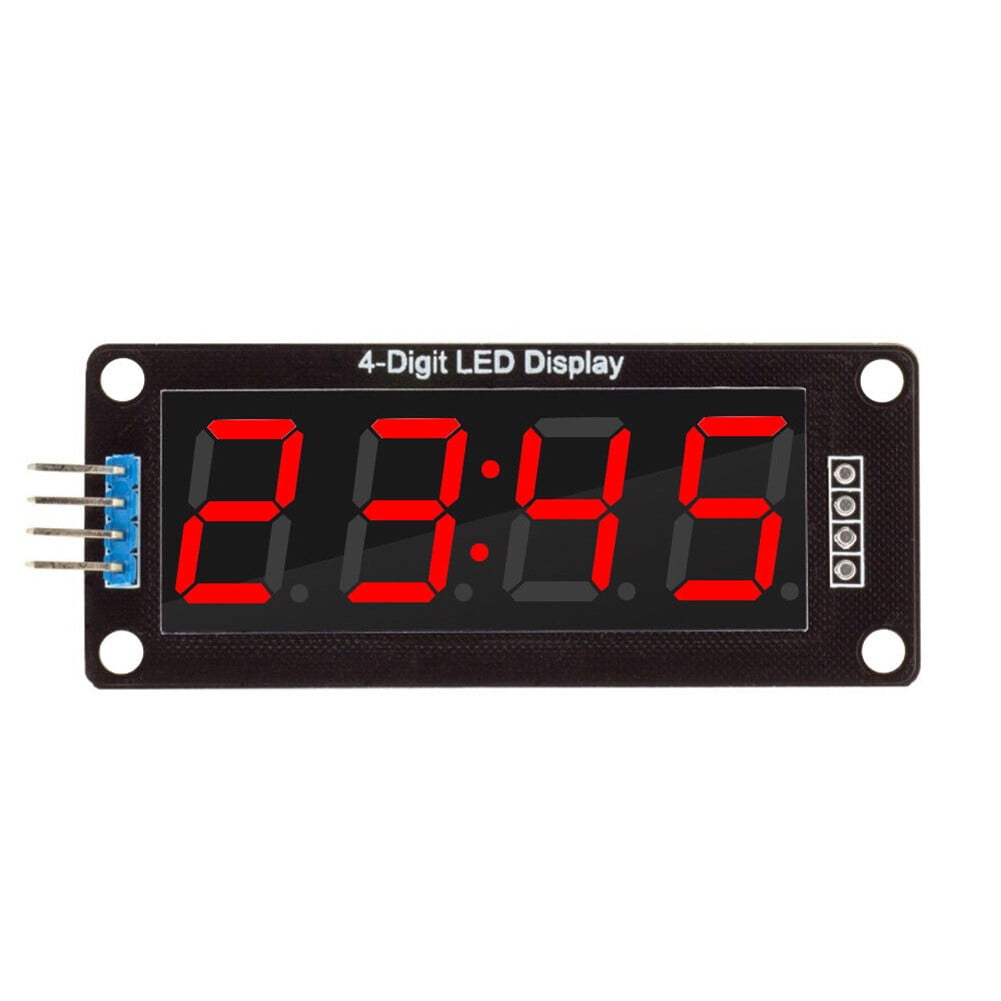 0.56\" Inch Tm1637 Rgb 4-Bits Digital Led Clock Tube Display For ...