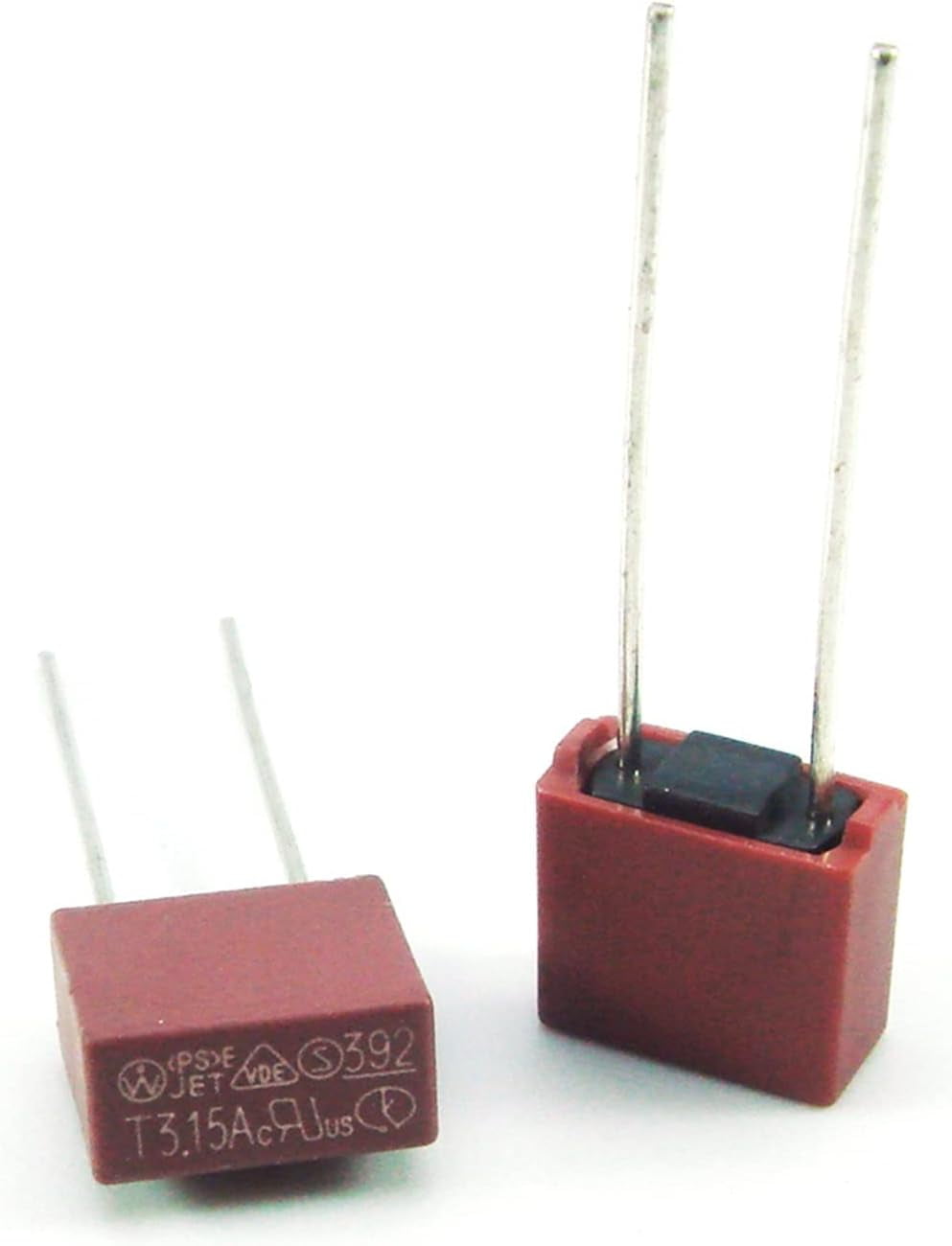 0.5A 500mA 1A 1.25A 1.6A 2A 2.5A 3.15A 4A 5A 6.3A 392 Square Plastic ...