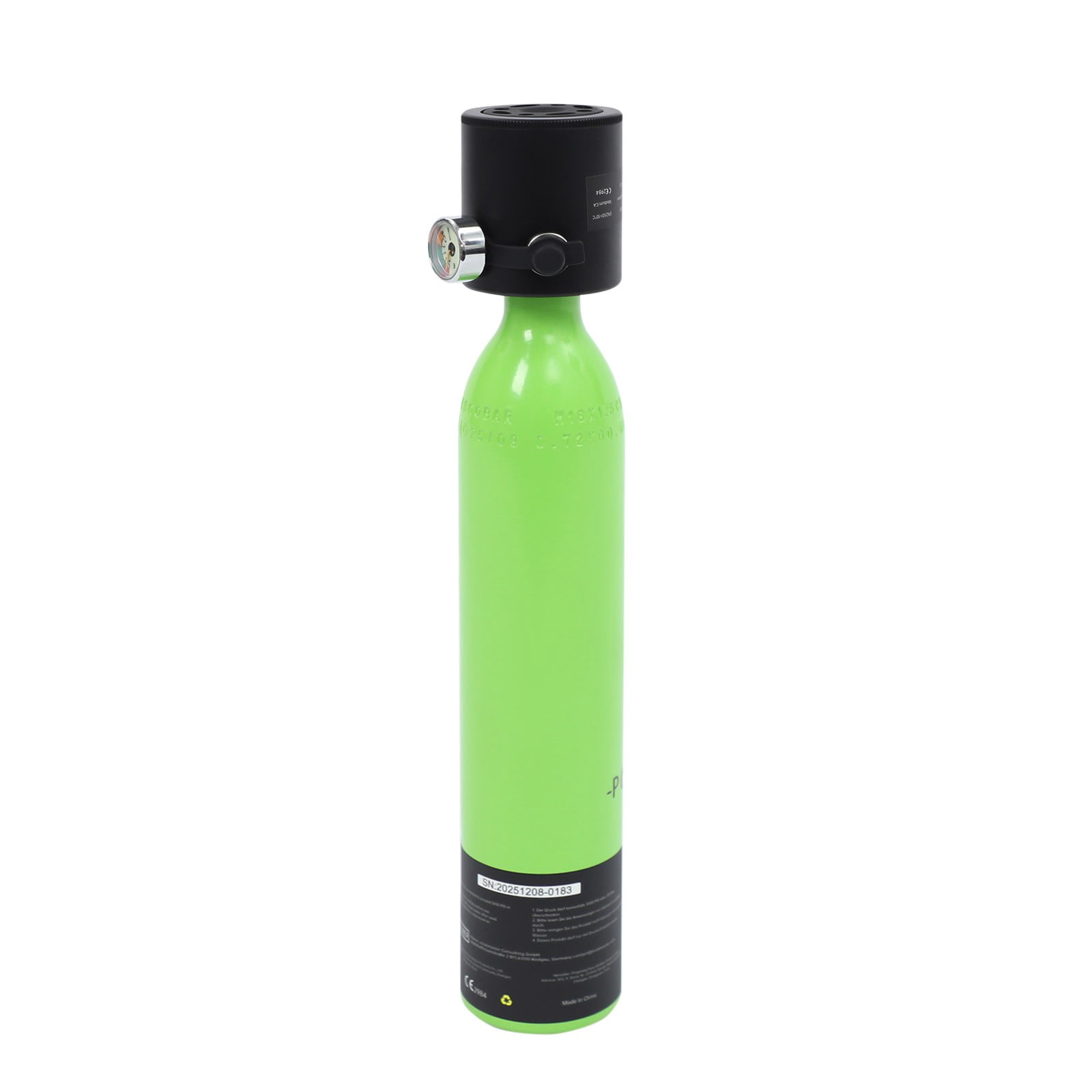 0.5L Mini Scuba Tank, Underwater Diving Tank Kit, Lung Tank for Diving ...