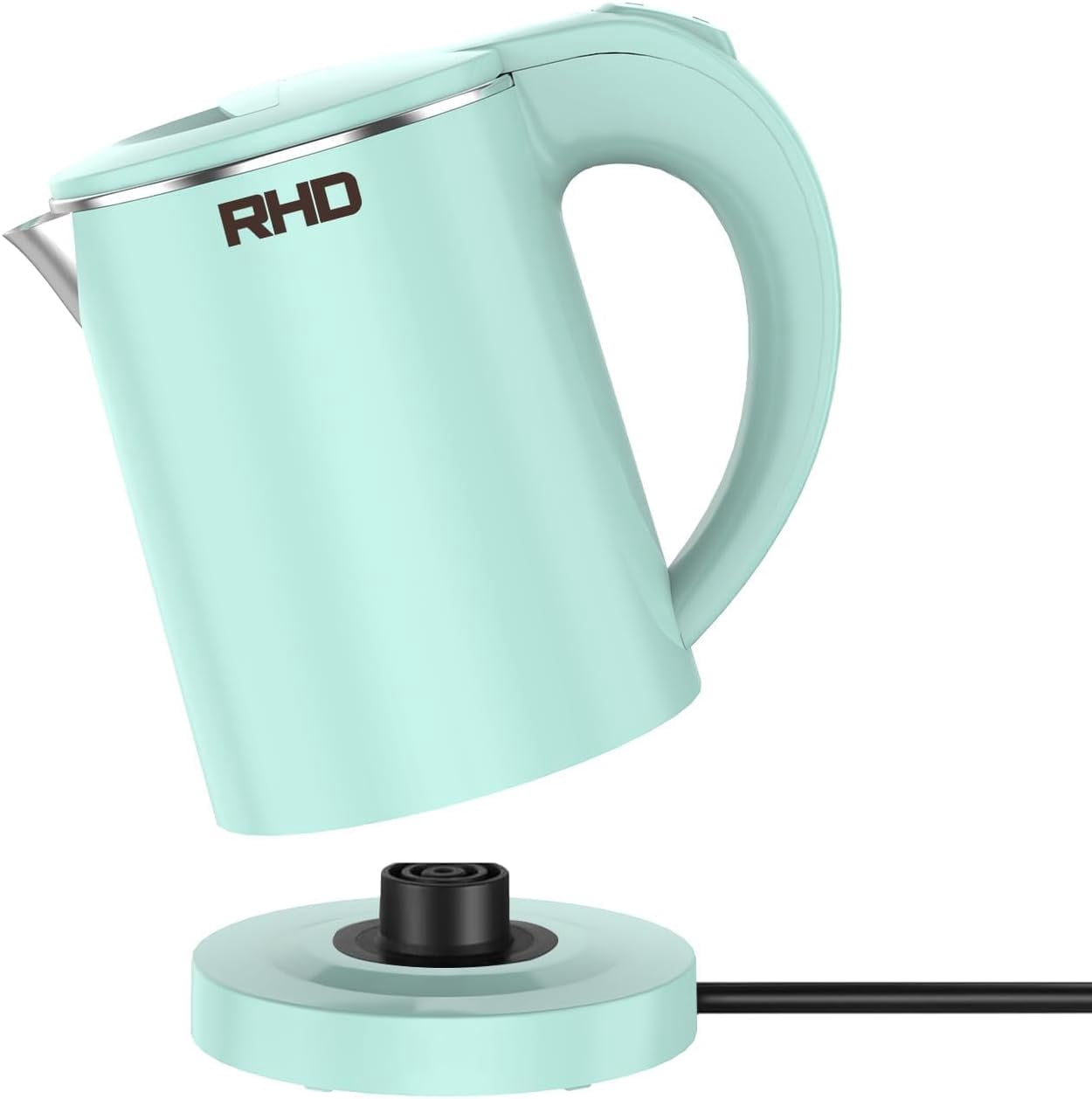 0.5L Small Portable Electric Kettles for Boiling Water, Stainless Steel ...