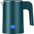 0.5L Small Portable Electric Tea Kettle Stainless Steel, Travel Mini ...