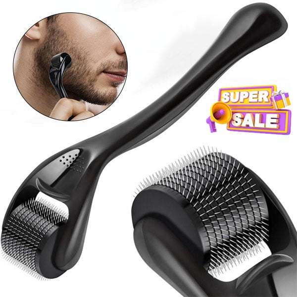 0.5MM Beard Derma Roller For Hair Loss Beard Growth Titanium | Suitable ...