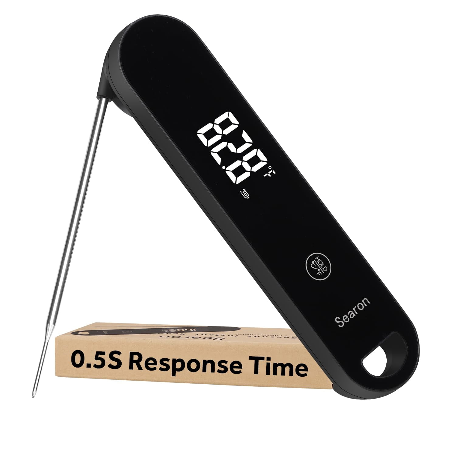 0.5S Instant Read Digital Meat Thermometer, Electric Food Thermometer ...