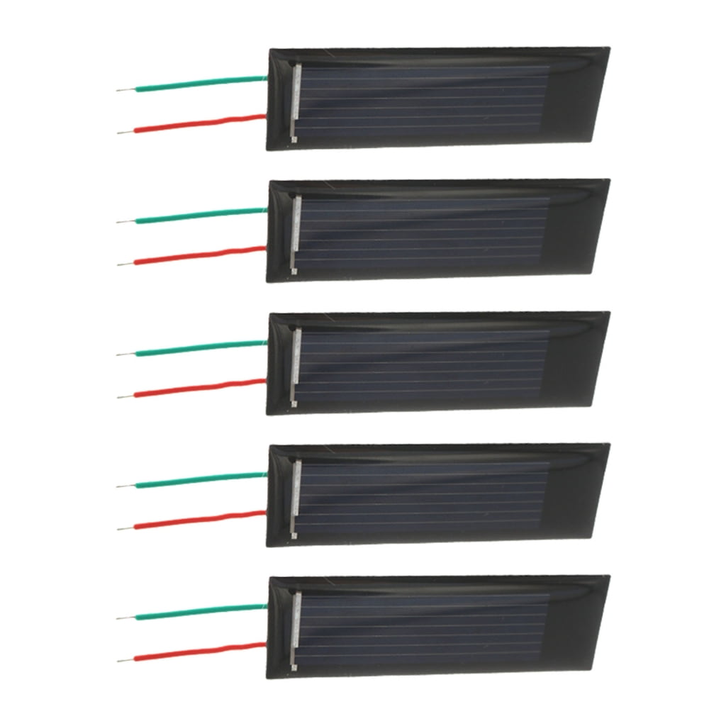 0.5V 130MA Solar Panel with Wire Dripping Glues Plate Solar Systems ...