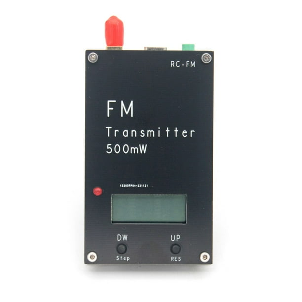 0.5W FM Transmitter Stereo 88M-108MHz Campus Radio Broadcast Station ...