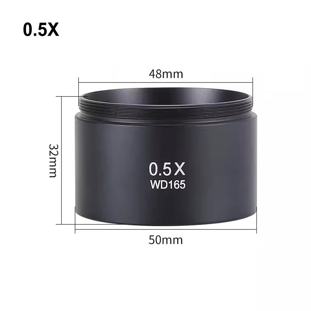 0.5X Auxiliary Objects Lens Microscope Camera Lens for Trinocular ...