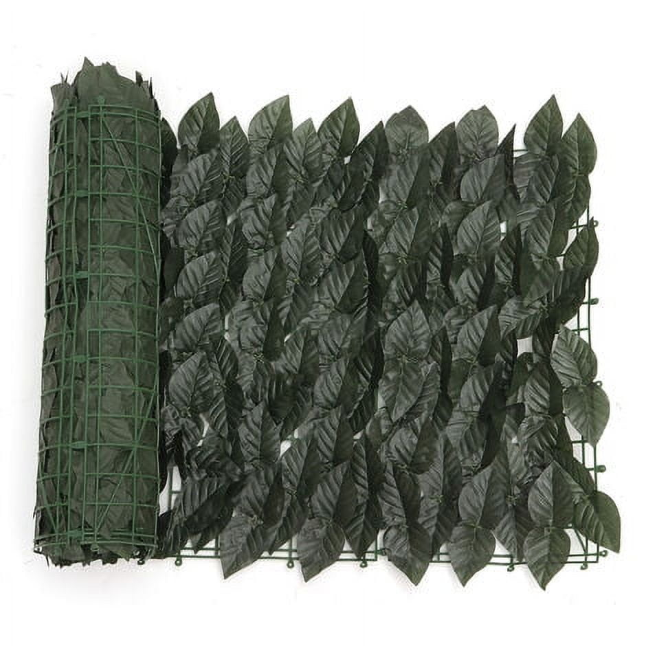 0.5X3M Artificial Privacy Screen Faux Ivy Leaf Privacy Fence Screen ...