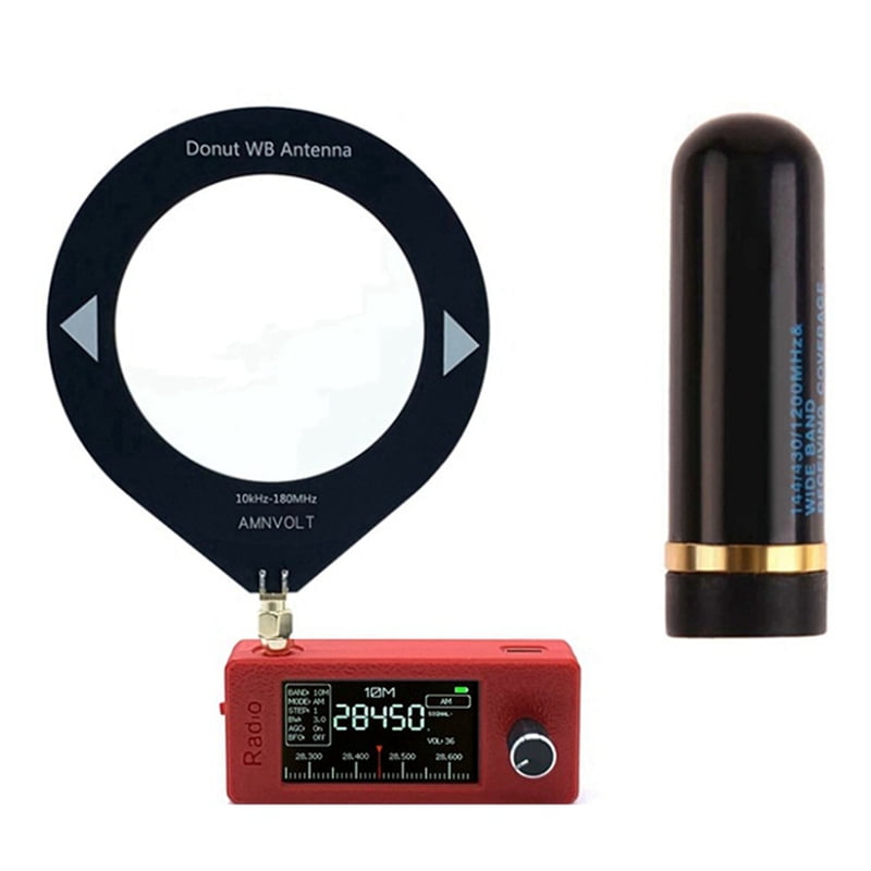 0.5khz-181mhz Portable Radio 1.9inch IPS Screen Pocket Radio with ...