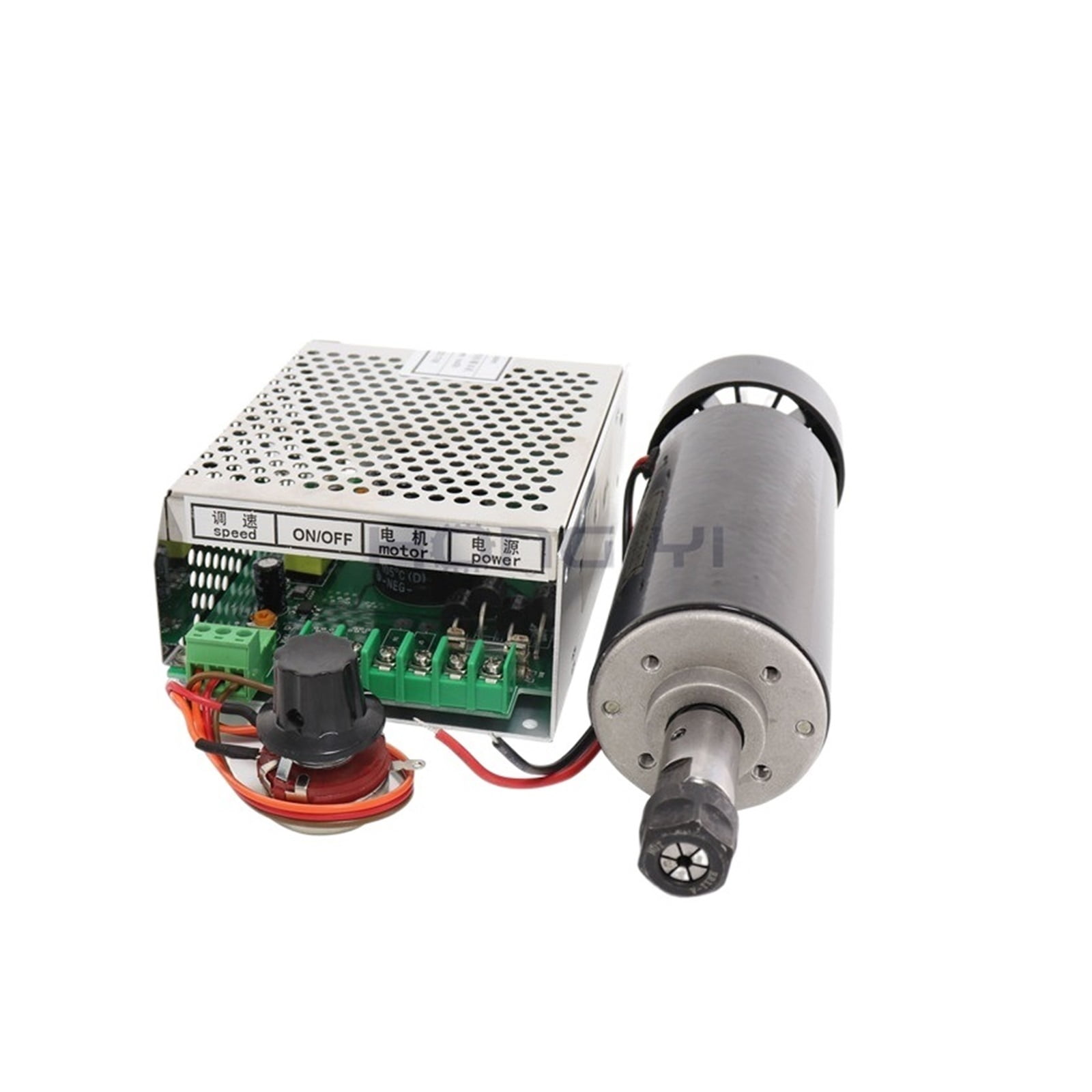 0.5kw Clamps Air Cooled Air Cooled Spindle+ ER11 Chuck CNC 500W Spindle ...