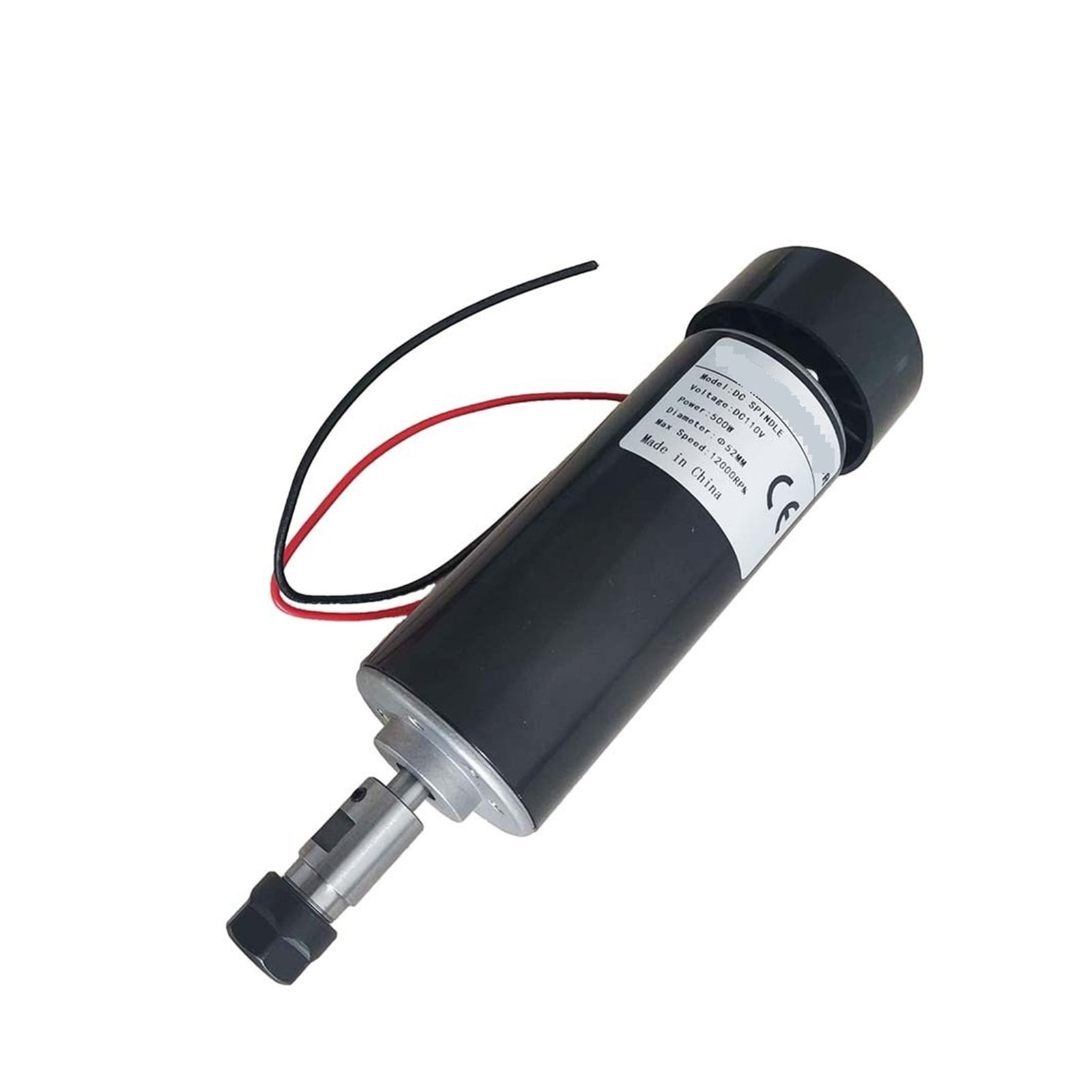 0.5kw Clamps Air Cooled Spindle Motor Kit ER11 Chuck CNC 500W Spindle ...