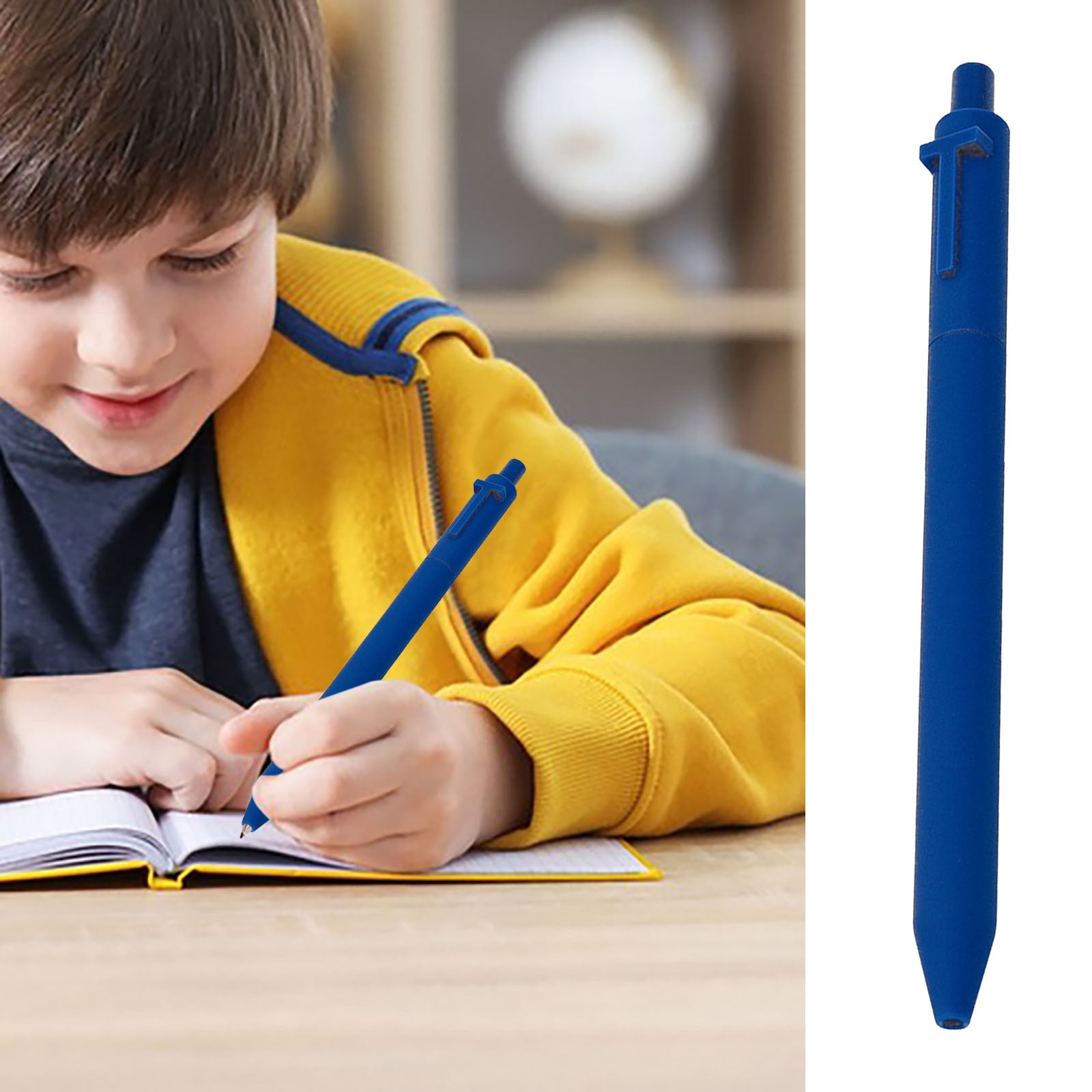 0.5mm Exam Gel Pen - Smudge-Proof Black Ink Quick-Dry Refill Comfort ...