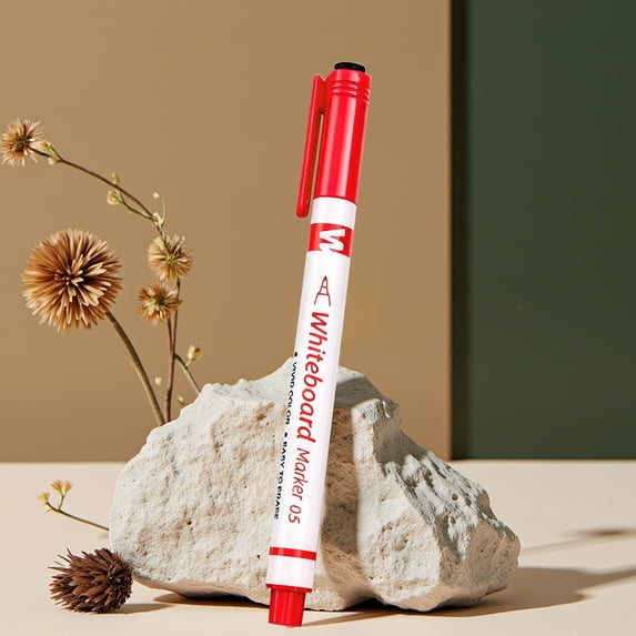 0.5mm Fine Tip Whiteboard Marker with Built-in Eraser, Quick-Dry ...