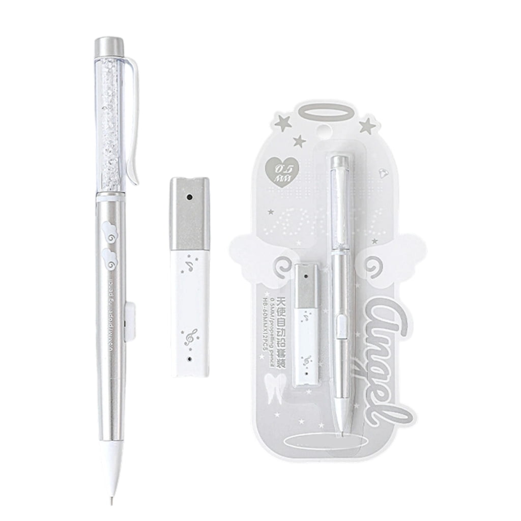 0.5mm Mechanical Pencil With Box of Refills Ergonomic Grip Plastic ...