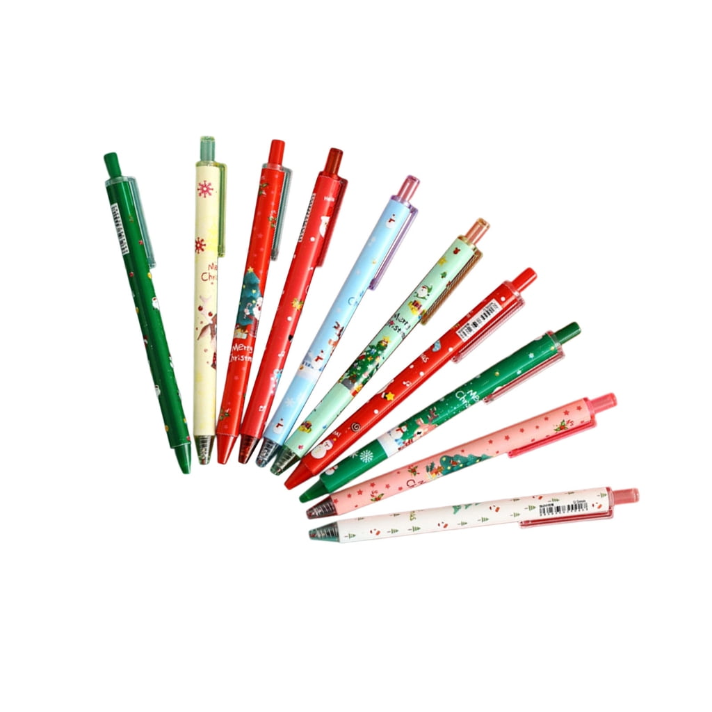 0.5mm Quick Dry Retractable Pens for Journaling Note Taking Holiday ...