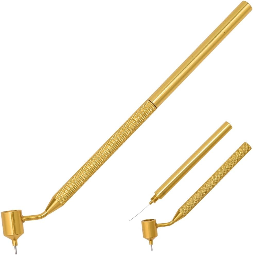 0.5mm Slanting Fine Line Painting Pen Retro Aluminum Fluid Writer ...