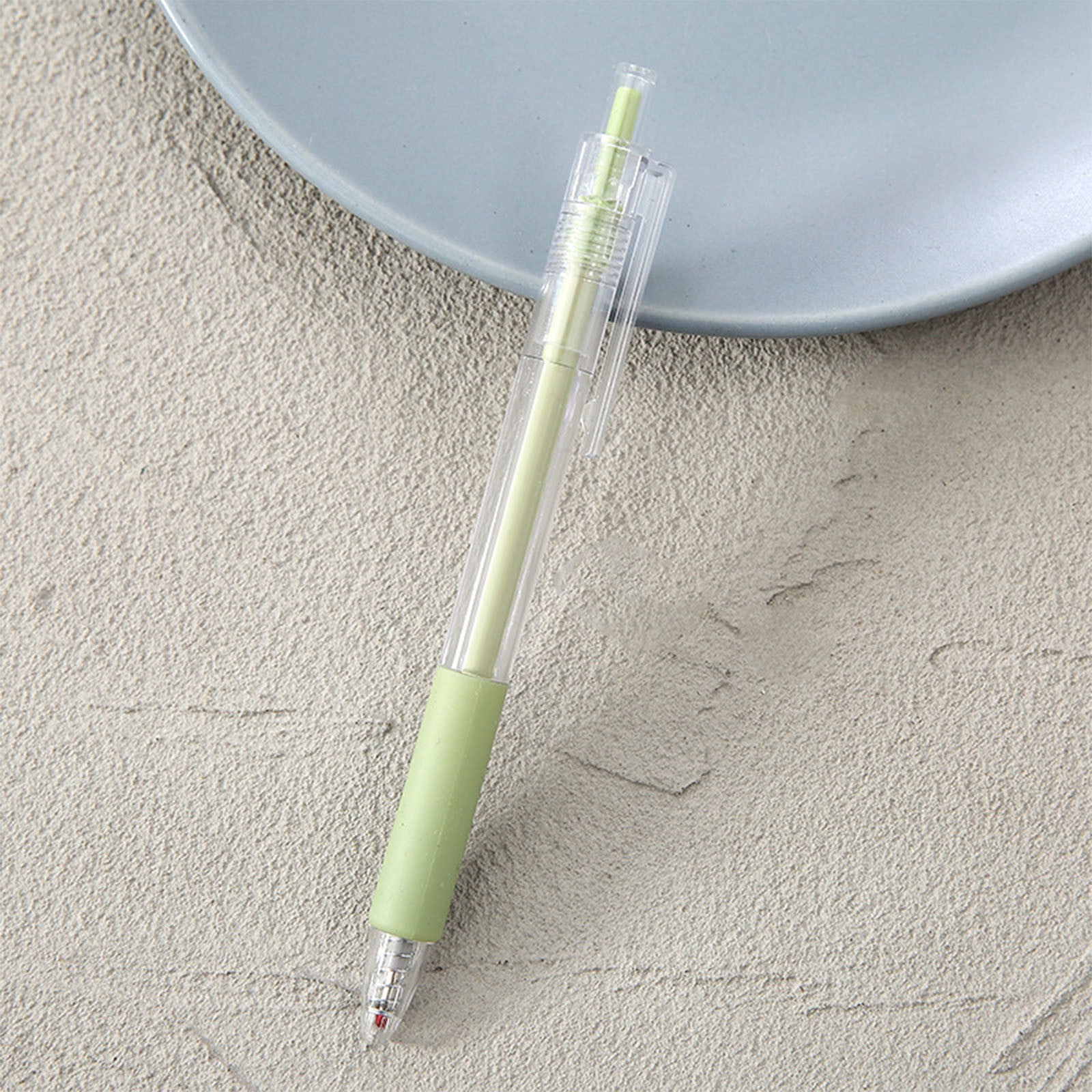 0.5mm Transparent Gel Ink Pen, 8 Assorted Colors, Ergonomic Grip, Fade ...