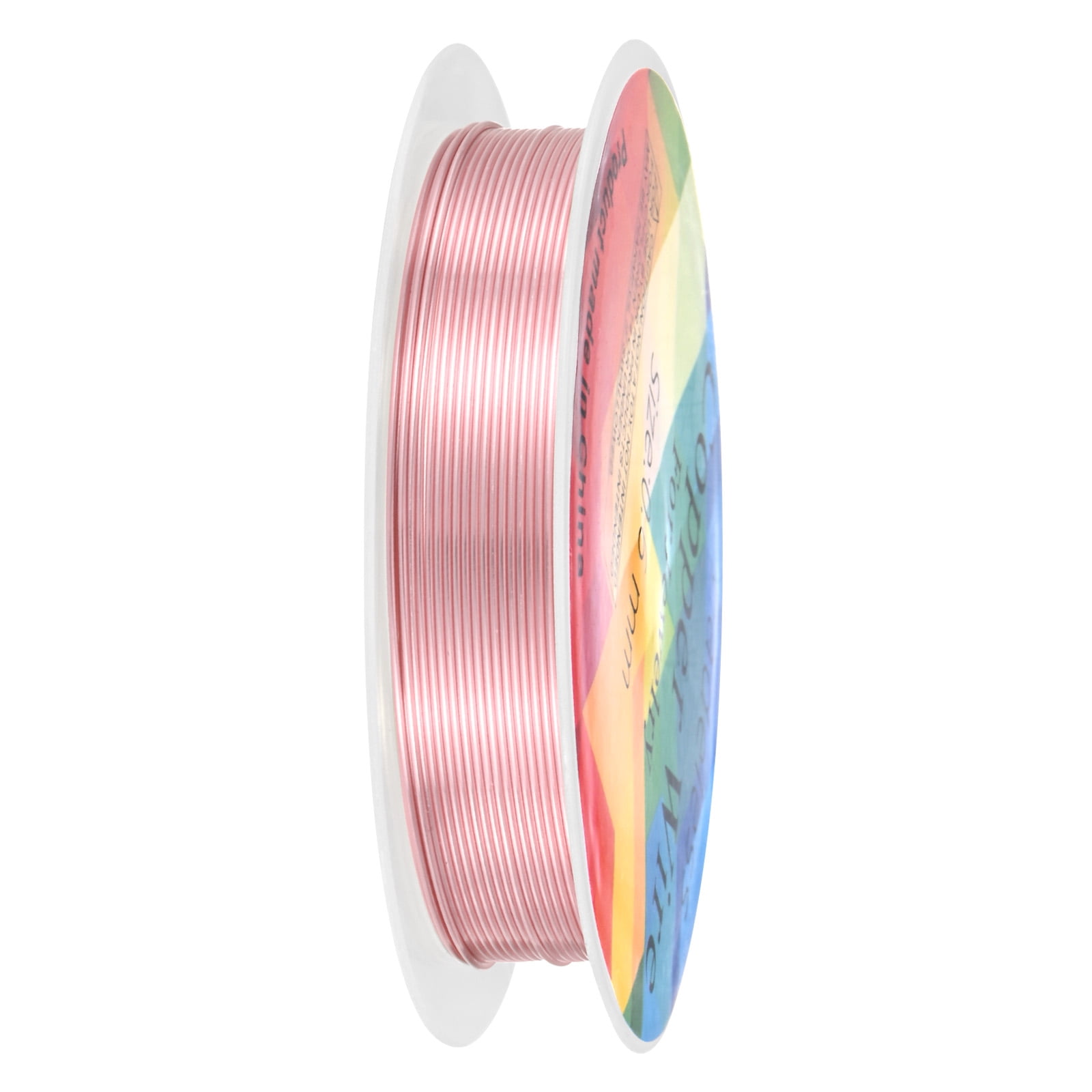 0.6 mm/22 Gauge Copper Wire for Jewelry Making, 13.1FT Copper Beading ...