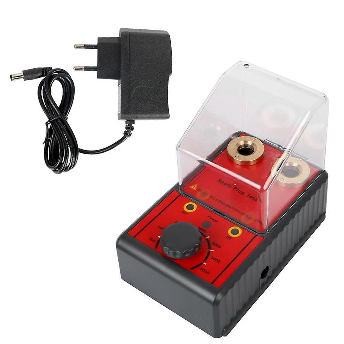 0-6000RPM 12V Spark Plug Tester Diagnostic Tool Analyzer Ignition ...