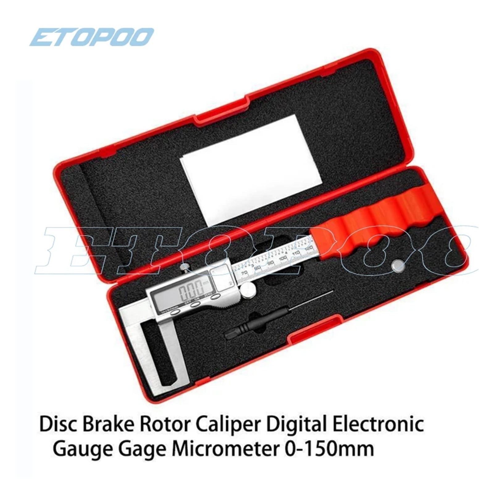 0-60mm Stainless Steel Digital Brake Disc Vernier Caliper Electronic ...