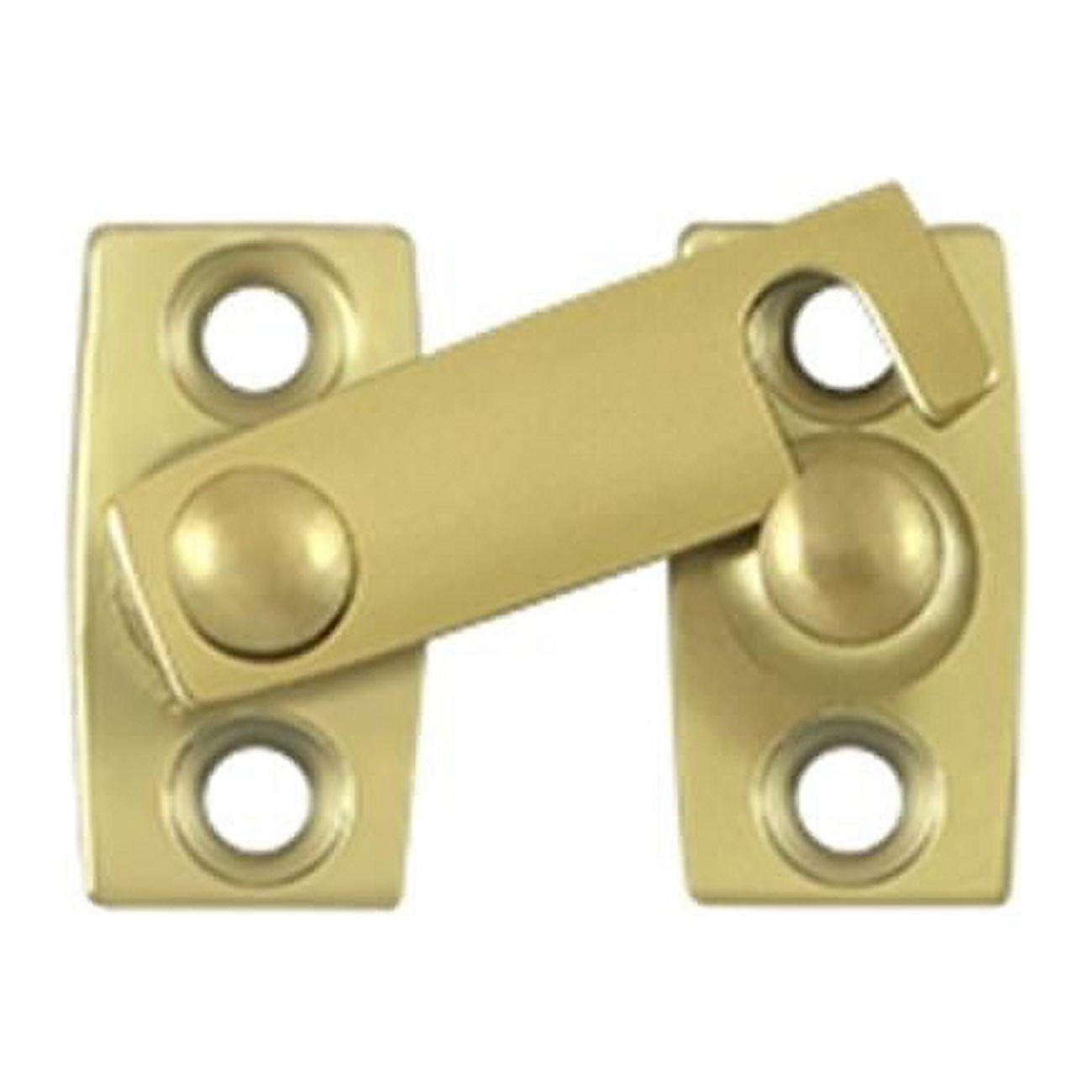 0.62 in. Shutter Bar - Door Latch, Bright Brass - Solid Brass - Walmart.com