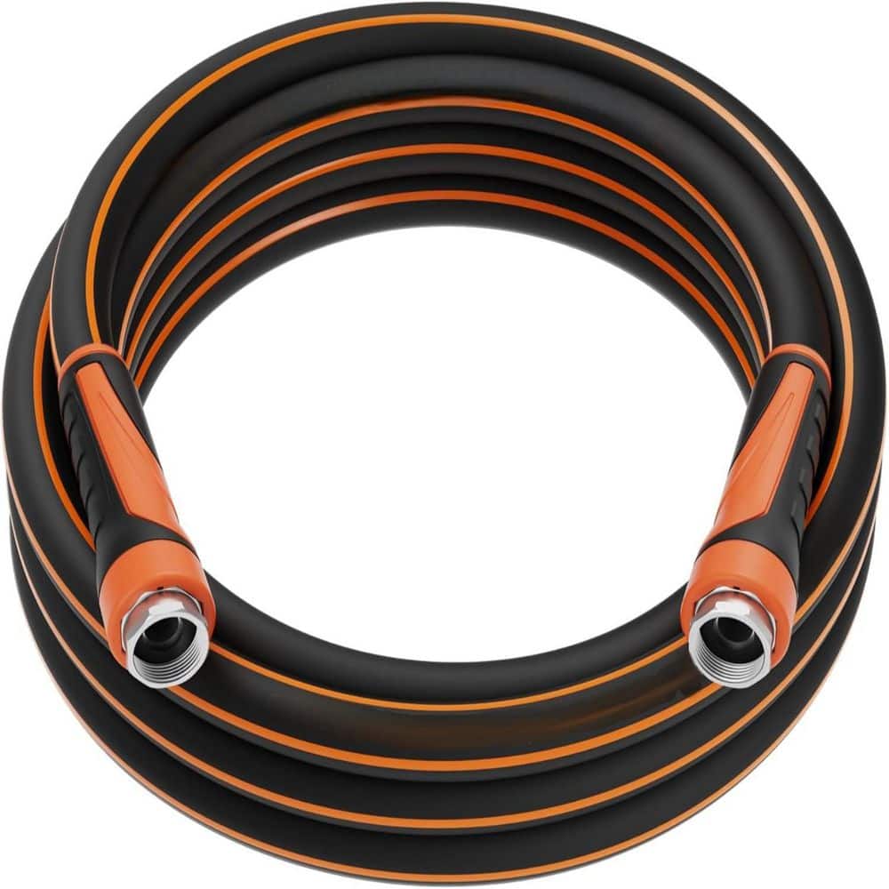 0.625 in. dia. x 15 ft. Short Water Hose Heavy Duty, Lightweight Hybrid ...