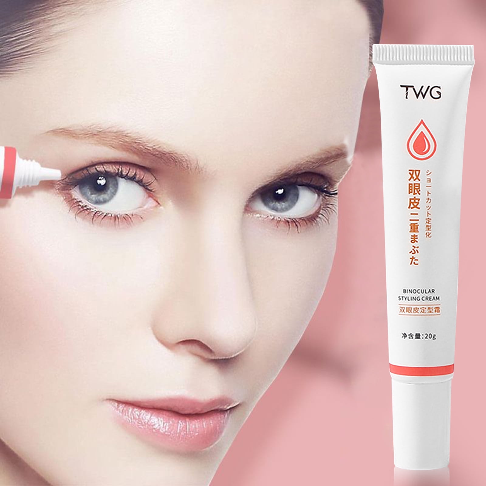 0.67oz Double Eyelid Styling Cream,Long Lasting Invisible Double Eyelid ...