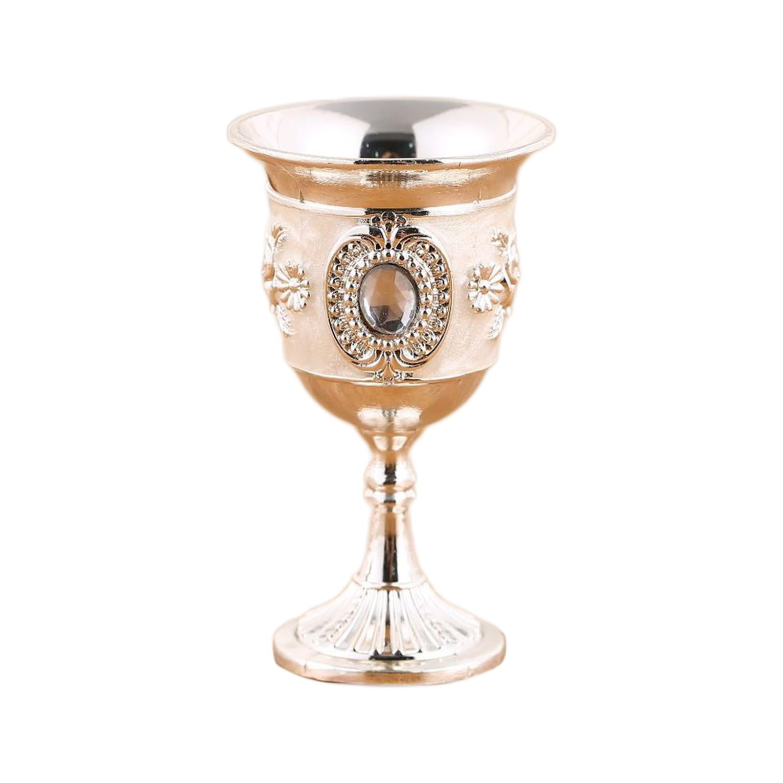 0.68oz Glasses Goblets Cup Drinkware Tasting Gemstone Deocrative Goblet ...