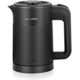 0.6L Small Electric Tea Kettle Lightweight, 20 Ounce Double Wall Hot ...