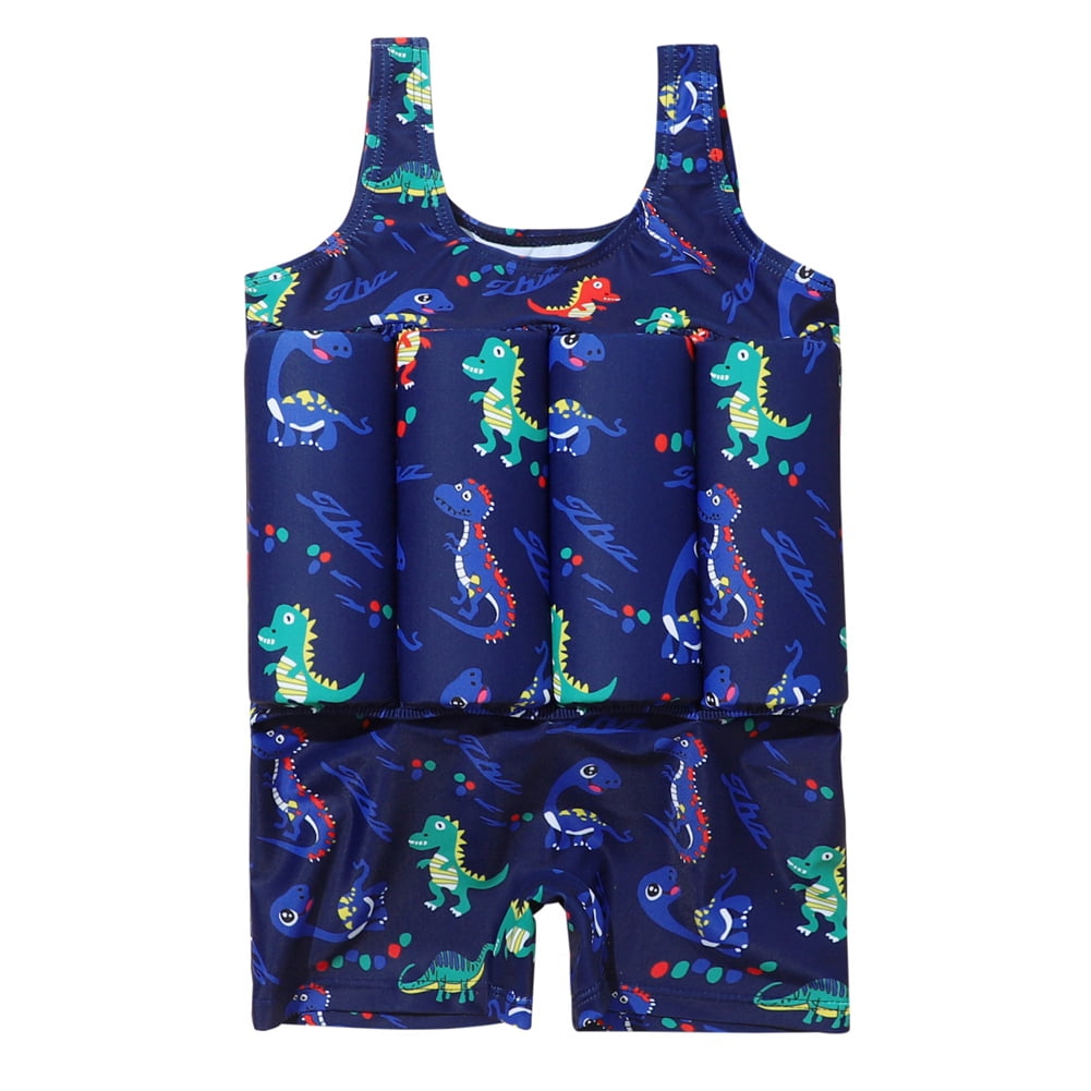 0-6T Toddler Baby Float Swimsuit Buoyancy Sticks for Kids One Piece ...