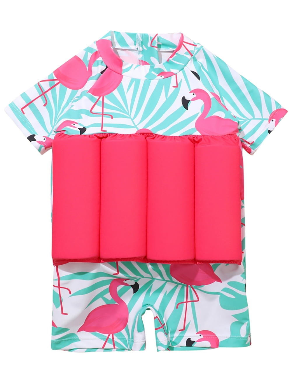 0-6Y Baby Toddler Girls Float Suit One Piece Rashguard Cartoon Short ...