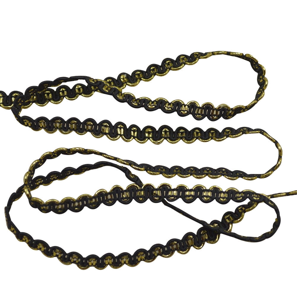 0.6cm 10m Braided Gimp Trim Ribbon Wedding Birthday Party Event ...