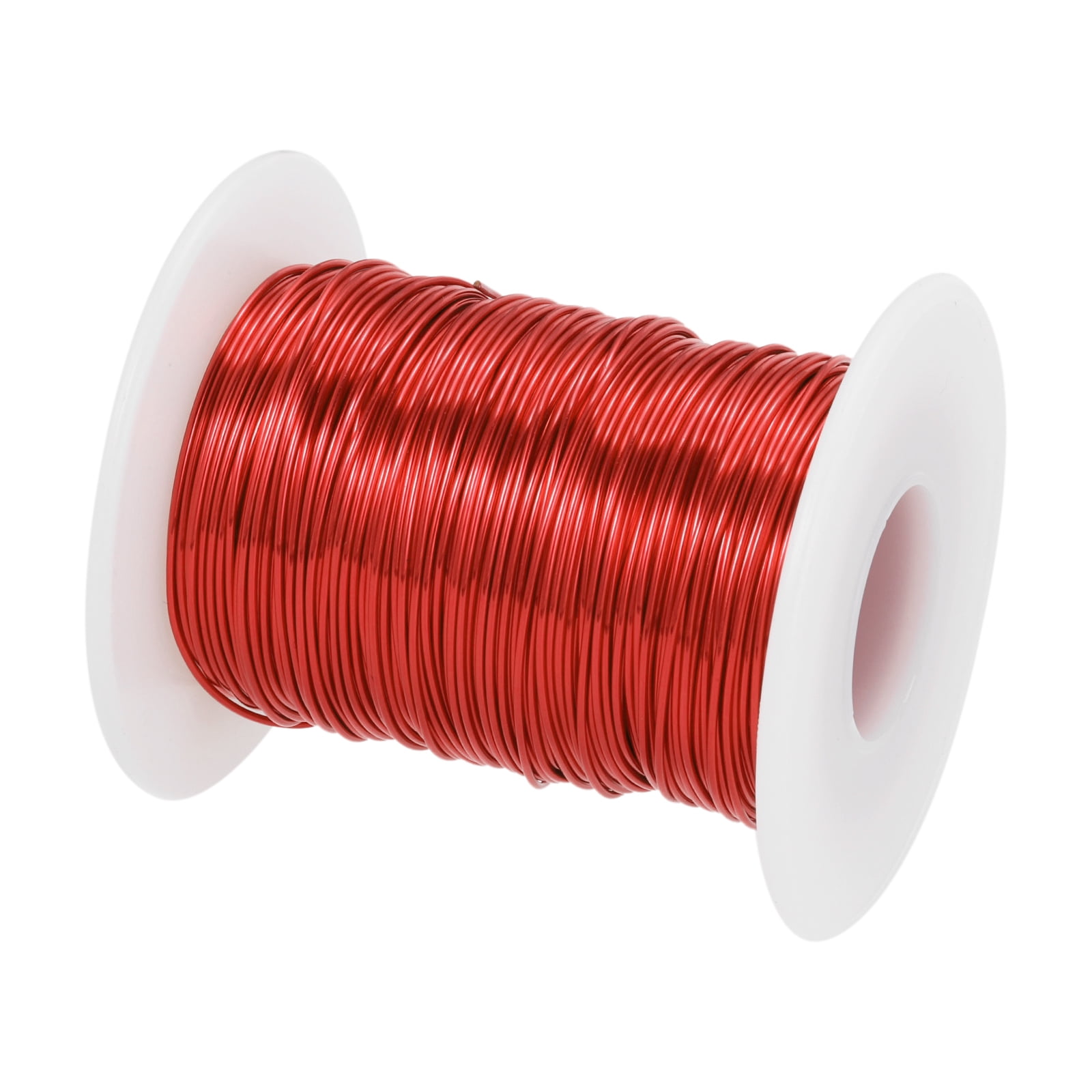 0.6mm Magnet Wire 259ft Enameled Magnet Winding Copper Wire 200g,Red ...