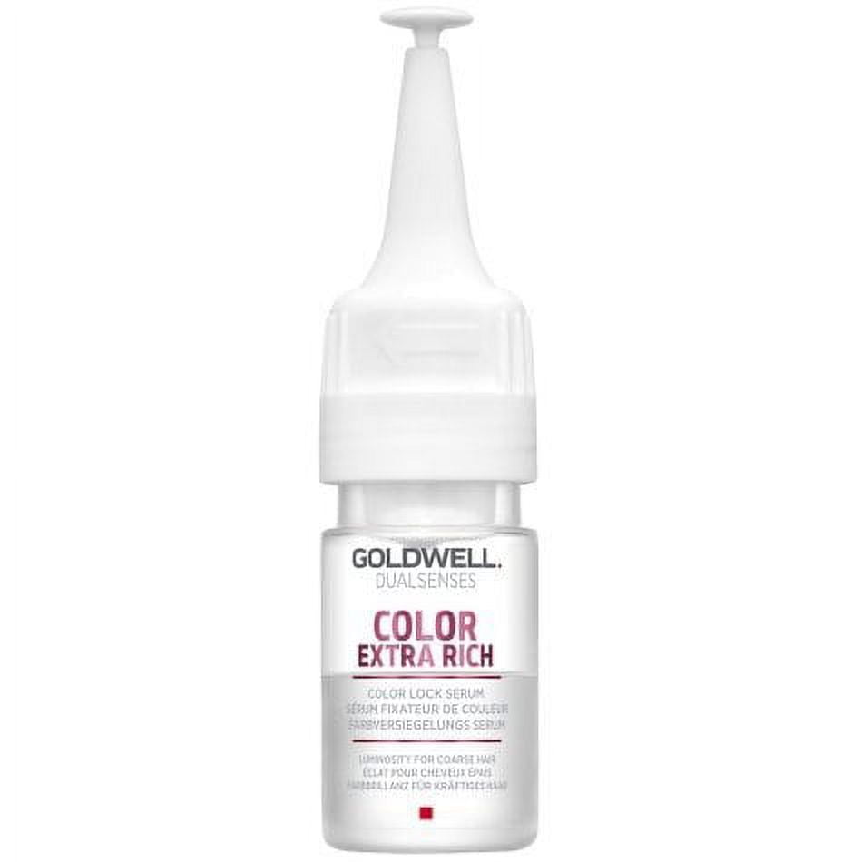 0.6oz (1 Vial) , Goldwell Dualsenses Color Extra Rich Lock Serum Kit ...