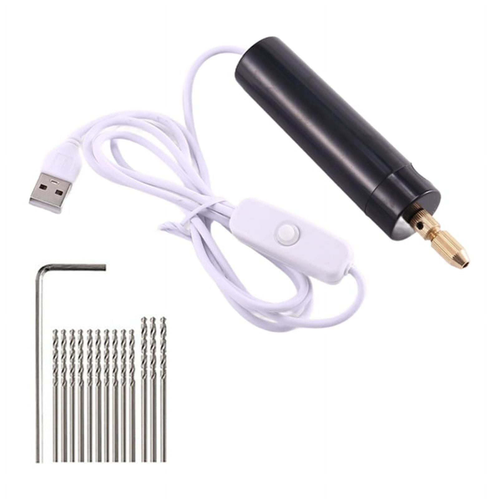 0.7-1.2Mm Micro-Electric Hand Drill Set for Resin,Electric Mini Jewelry ...