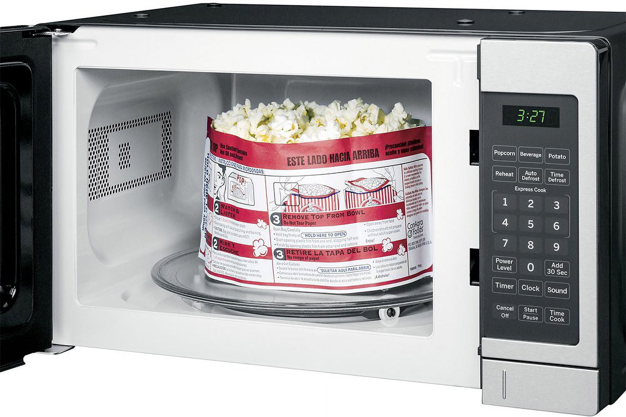 0.7 Cu. Ft. Compact Microwave - Space-Saving Design with Sleek ...