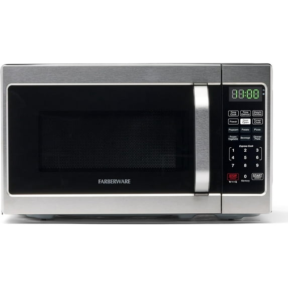 0.7 Cu. Ft. Countertop Microwave Oven – 700 Watts Power, Auto Cook ...