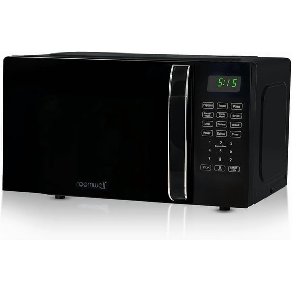 0.7 Cu Ft Microwave Countertop Small with Digital Display, 700 watt ...