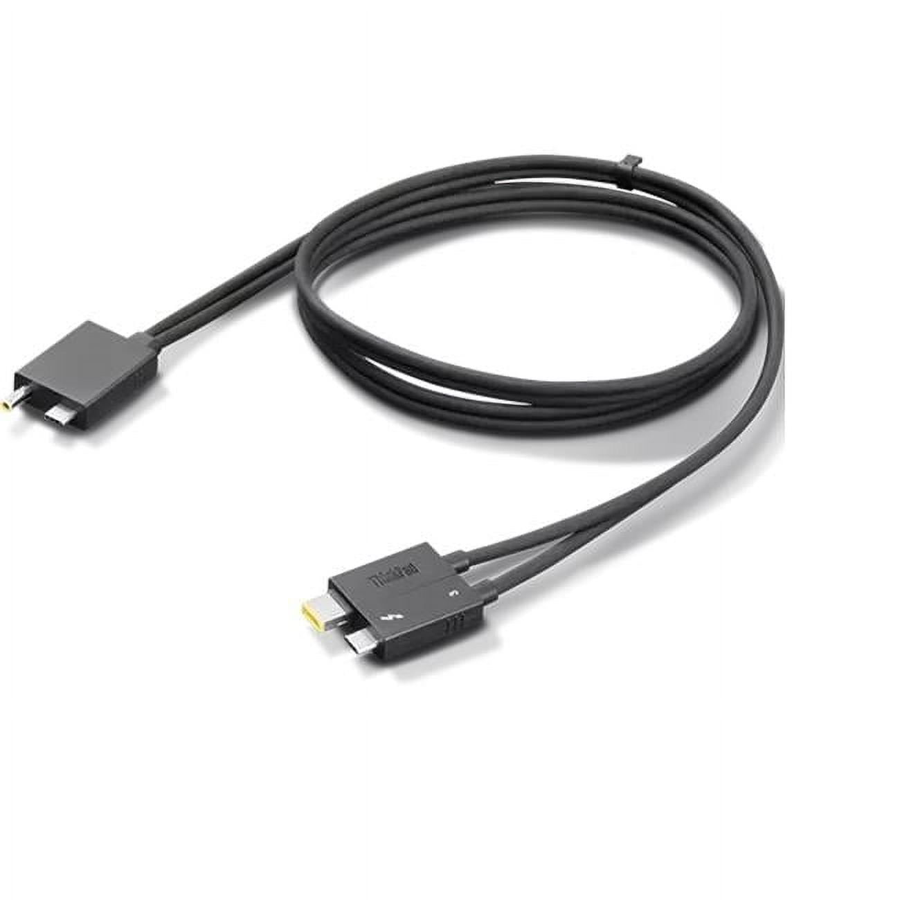 0.7 m ThinkPad Thunderbolt 4 WorkStation Dock Split Cable - Walmart.com
