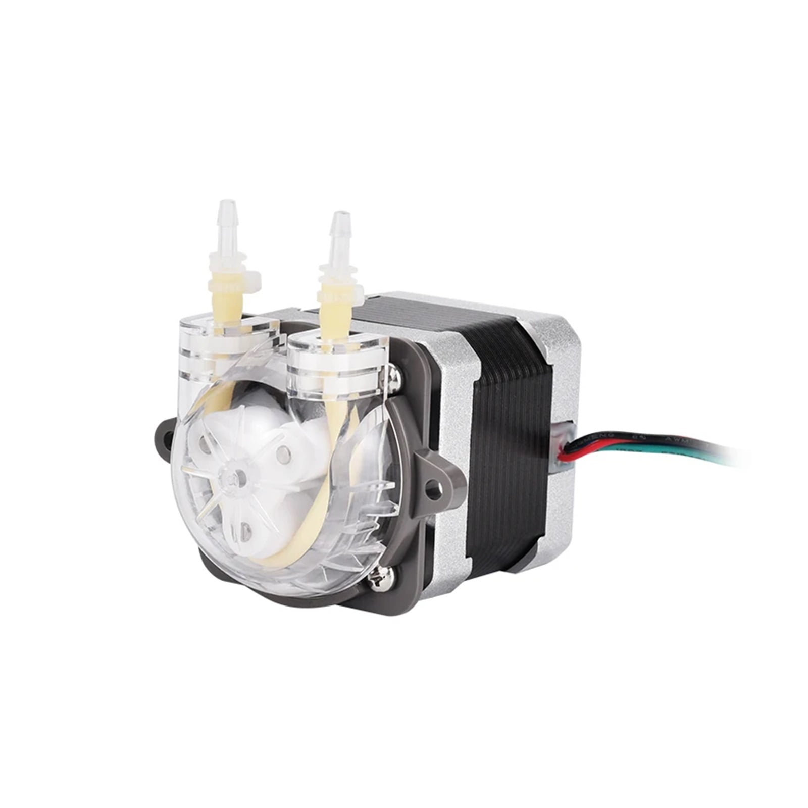 0-70MLPM 24V Mini Peristaltic Pump Stepper Motor Liquid Pump BPT Tube ...