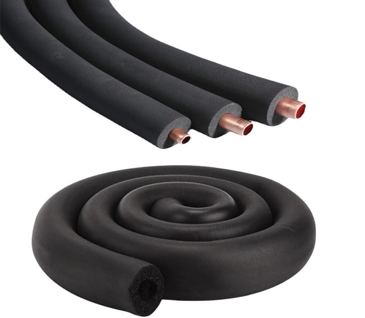 0.75"ID x 6Ft Pipe Insulation Foam Tube,Happon Water Pipe Insulation ...