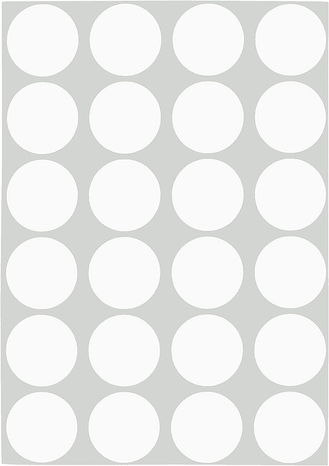 0.75 Inch Round Label Removable Color Code Dot Stickers, 1008 Pack, 24 ...